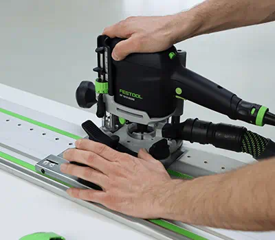 Como criar filas de orifícios com a tupia da Festool